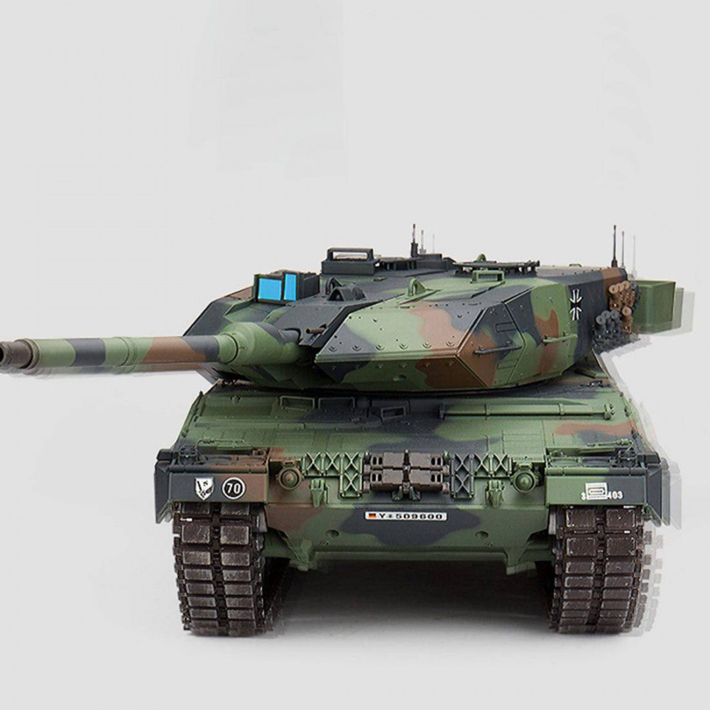 1/16 german leopard 2a6 main battle tank 2.4g rc radio controlled model ...