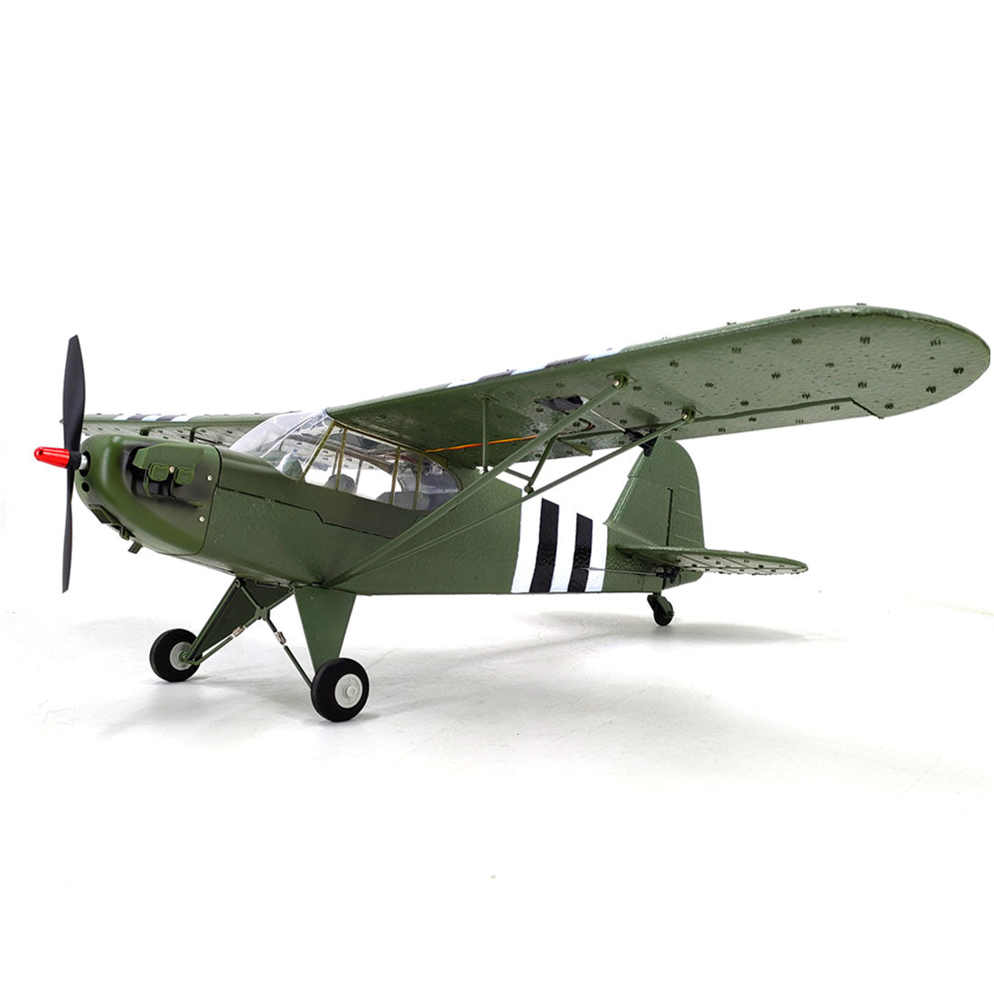1/16 rc airplane wwii piper j-3 cub rc 4ch brushless fixed-wing ...