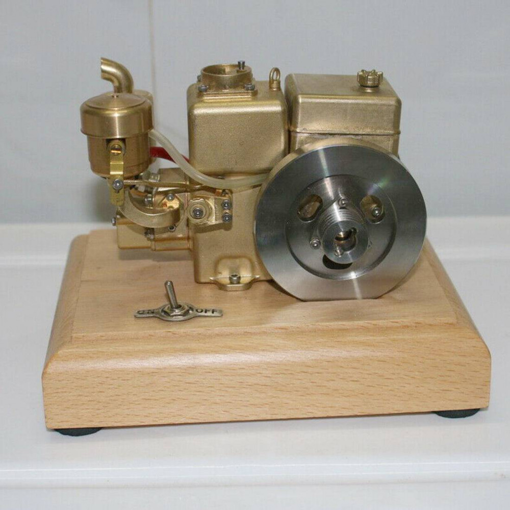 1.9cc miniature gasoline model engine old tractor engine four-stroke ...