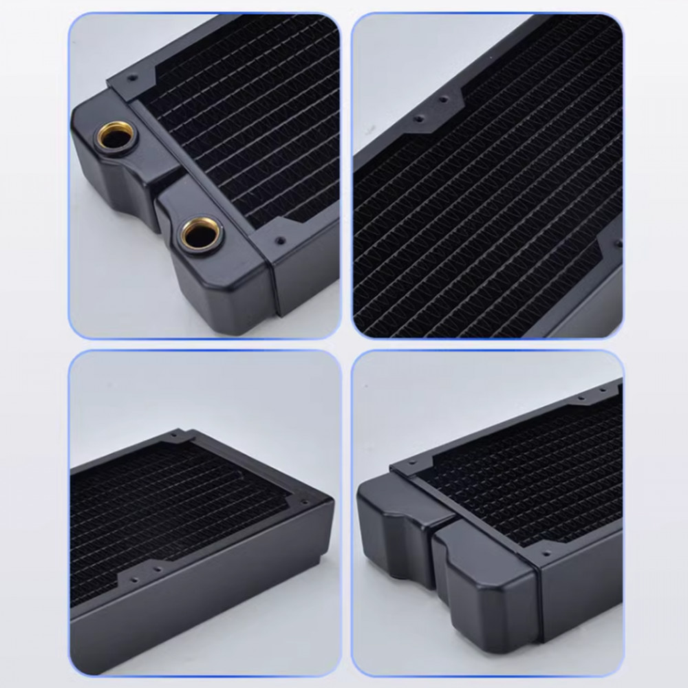 120 high-efficiency pure-copper water radiator 40mm for engine model ...