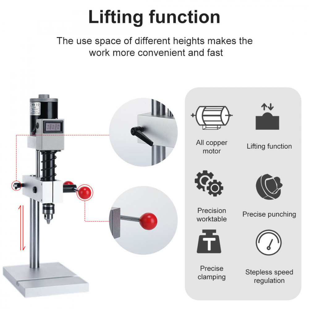 2-in-1 mini milling machine drill press for model engine tools - 2-in-1 ...