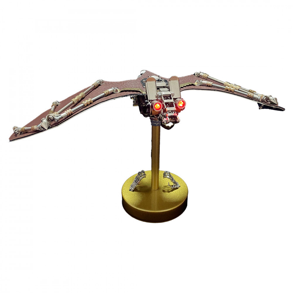 3d mechanical led bat steampunk creepy metal model kits - 3d-mechanical ...