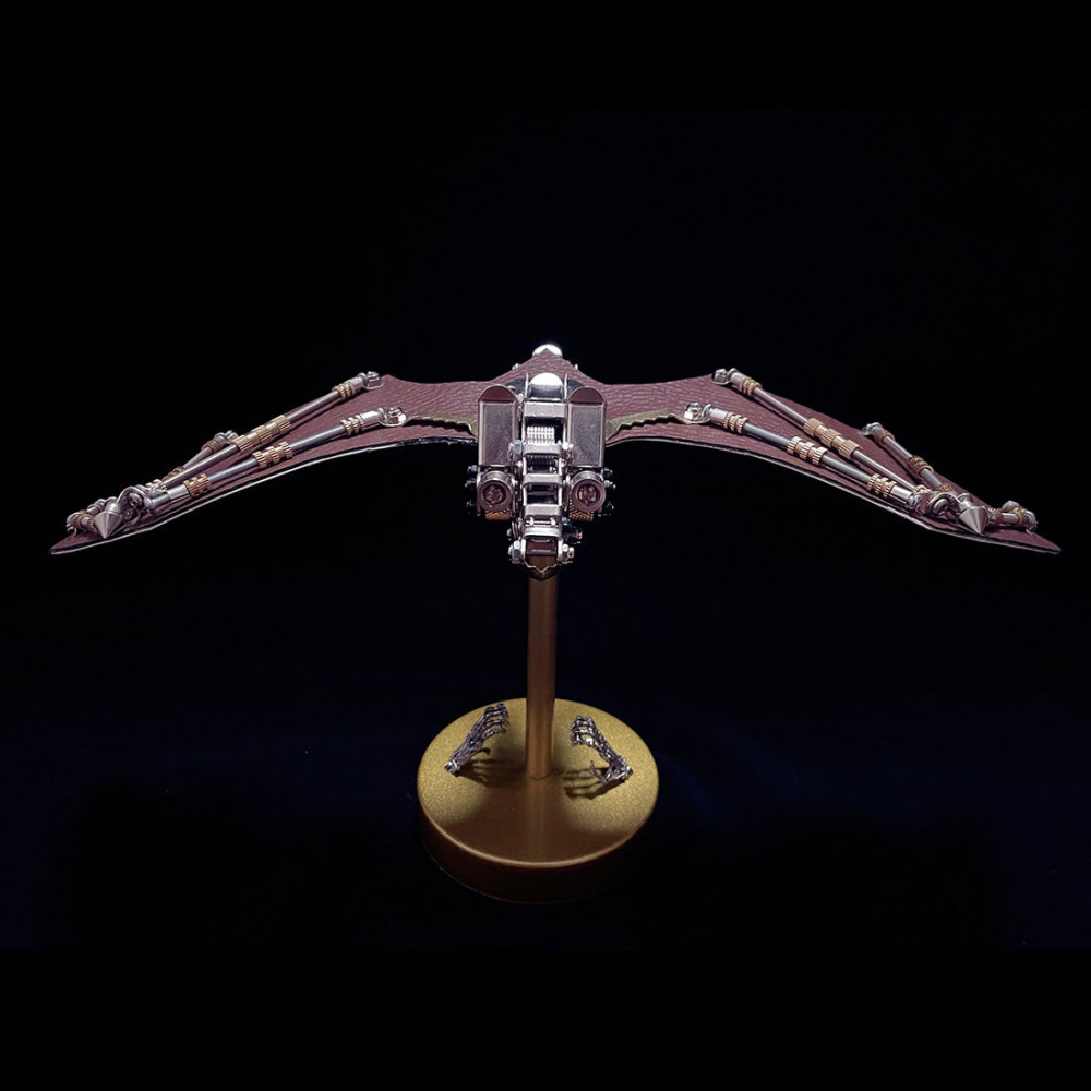 3d mechanical led bat steampunk creepy metal model kits - 3d-mechanical ...