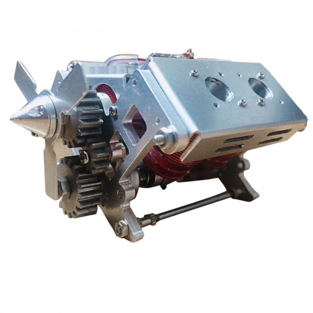 6-12v 5a v4 electromagnetic engine model engine science experiment toy ...