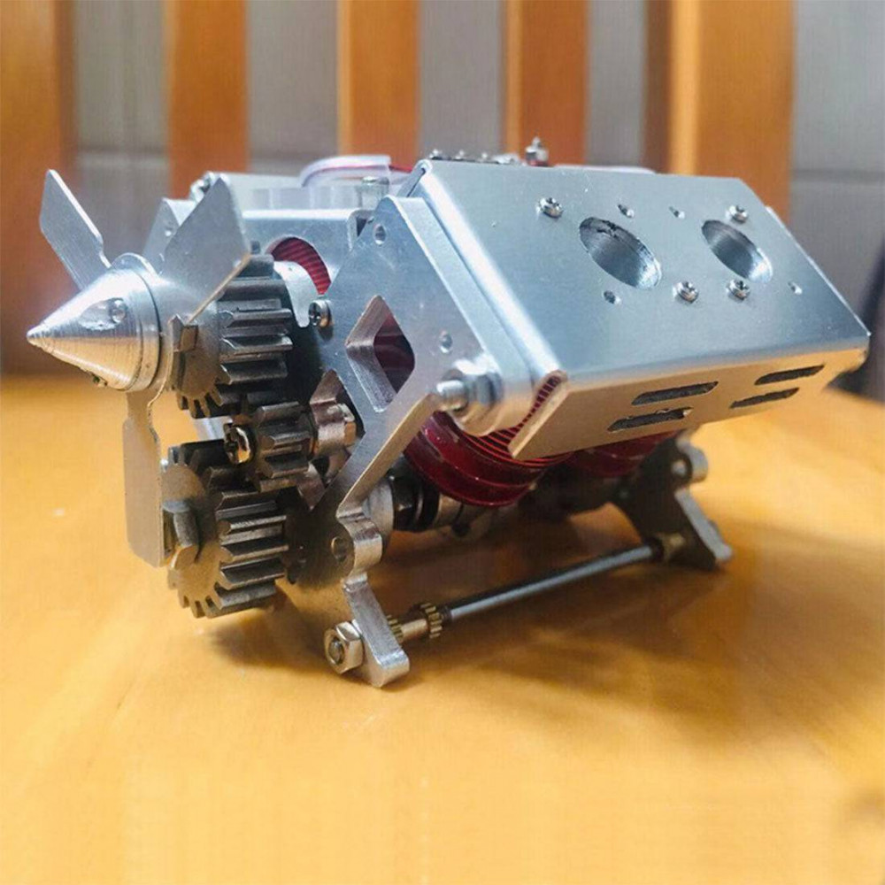 6-12v 5a v4 electromagnetic engine model engine science experiment toy ...