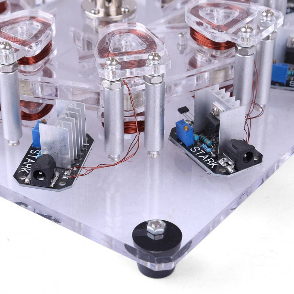 8-stage coil star disk motor 5000-10000rpm electric machine physical ...