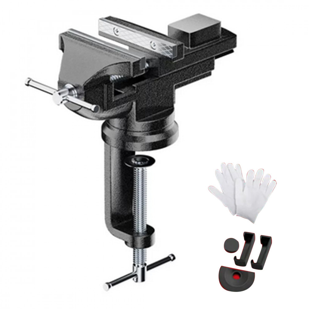 adjustable fixed bench vice tool for engine model builders - 10051