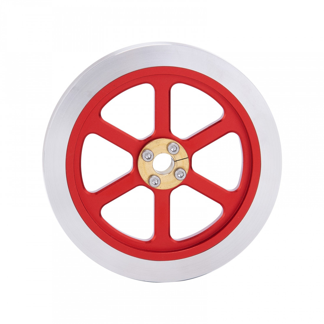 anodized polished flywheel replacement part for enjomor hit and miss ...