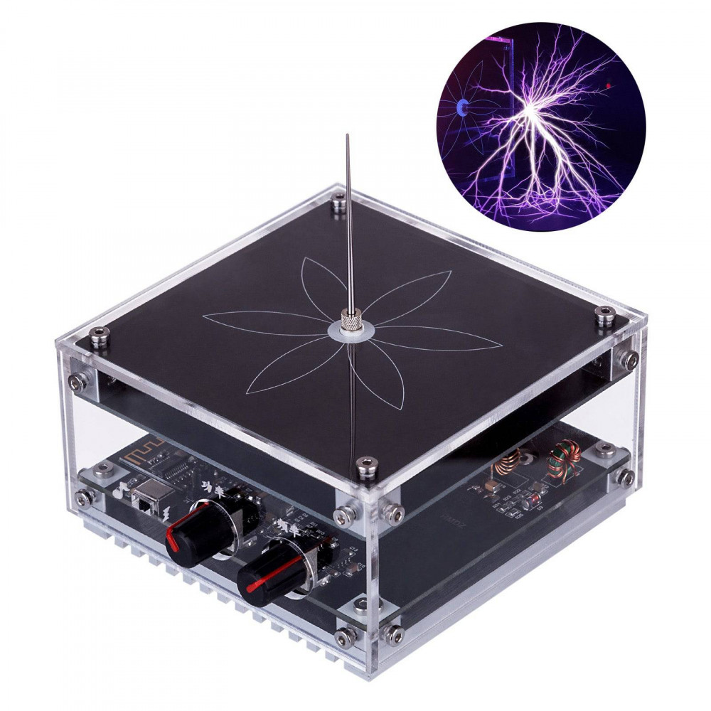 bluetooth musical tesla coil high frequency arc lighter impulse ...