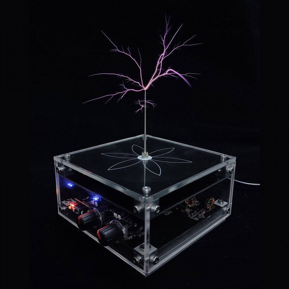 bluetooth musical tesla coil high frequency arc lighter impulse ...