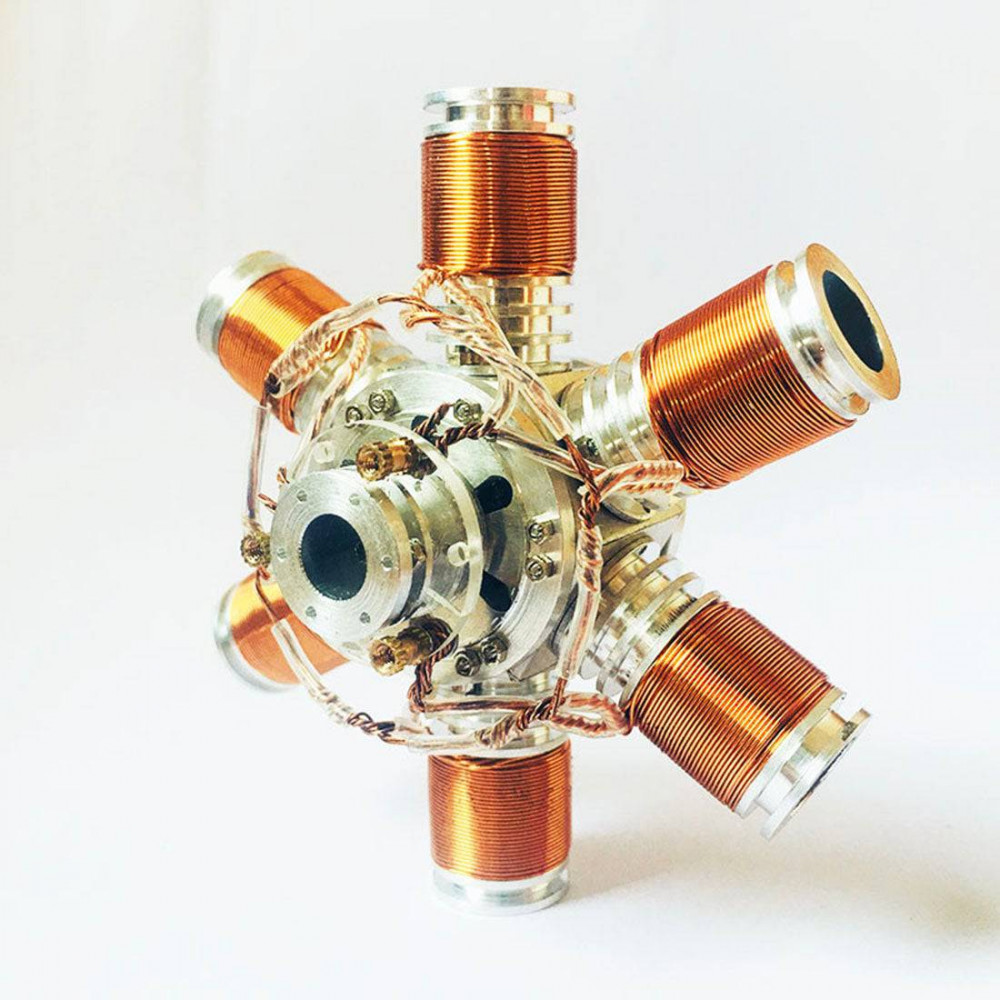 brushless dc electric motor radial solenoid engine model hall effect ...