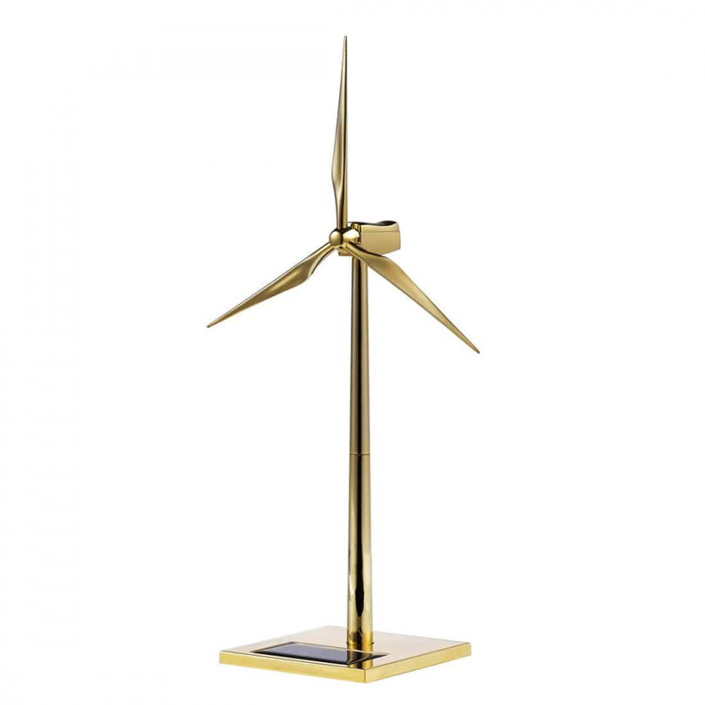 build your own golden solar powered windmill diy metal kits free energy ...