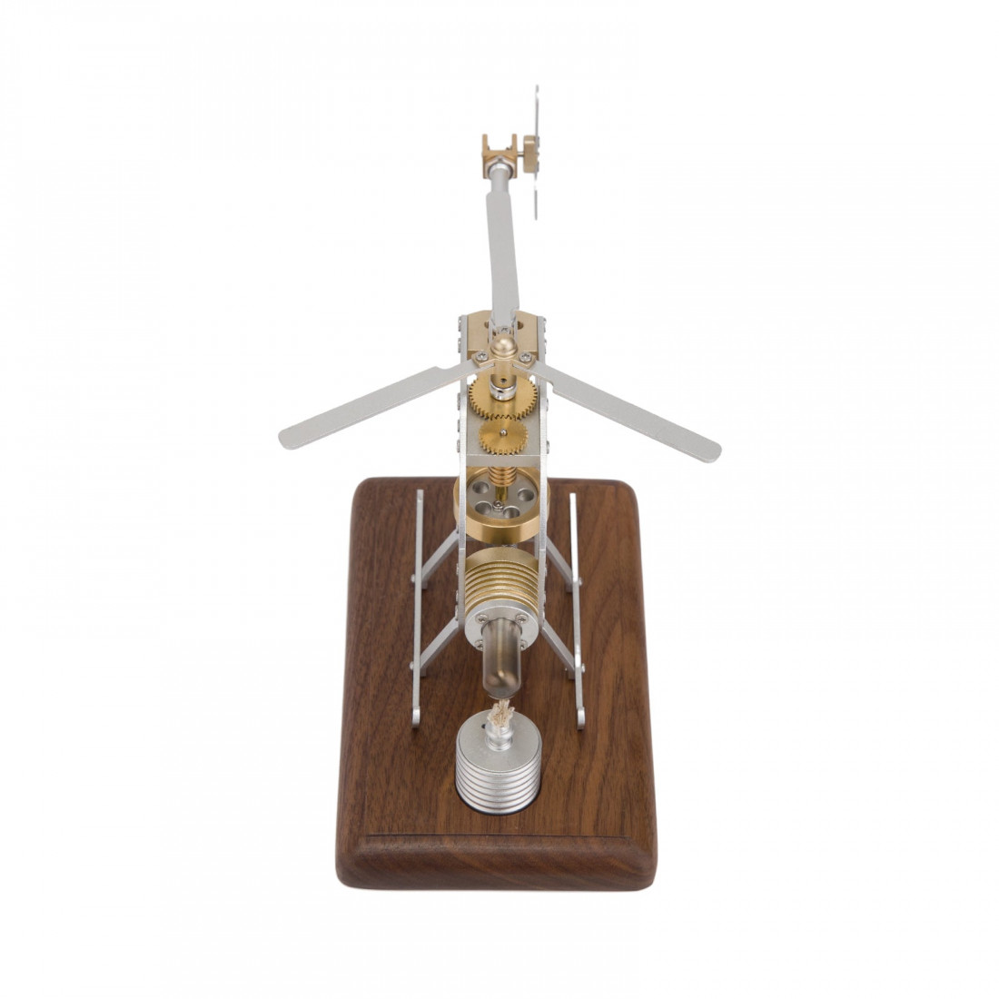 building a mini stirling helicopter assembly diy kits stem model ...