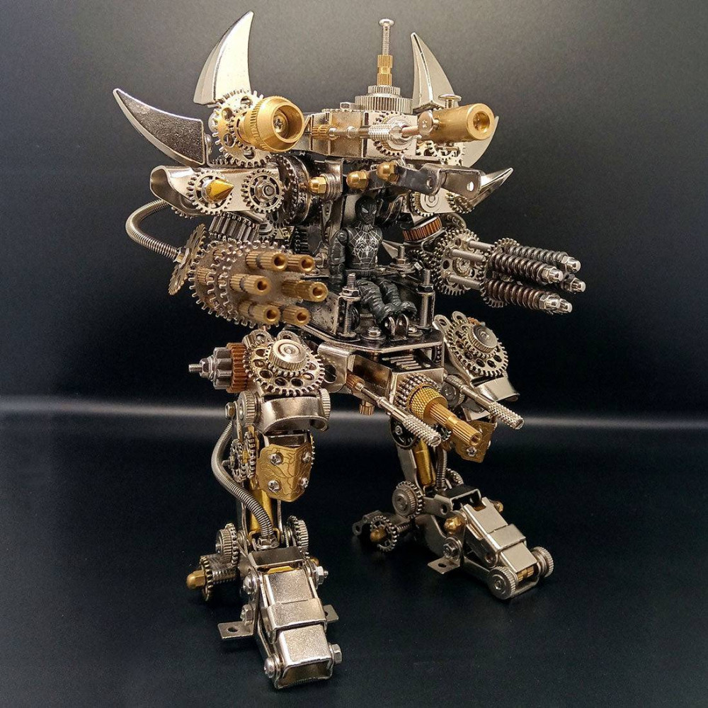 diy 3d metal fighting mecha model kit assembly crafts - diy-3d-metal ...
