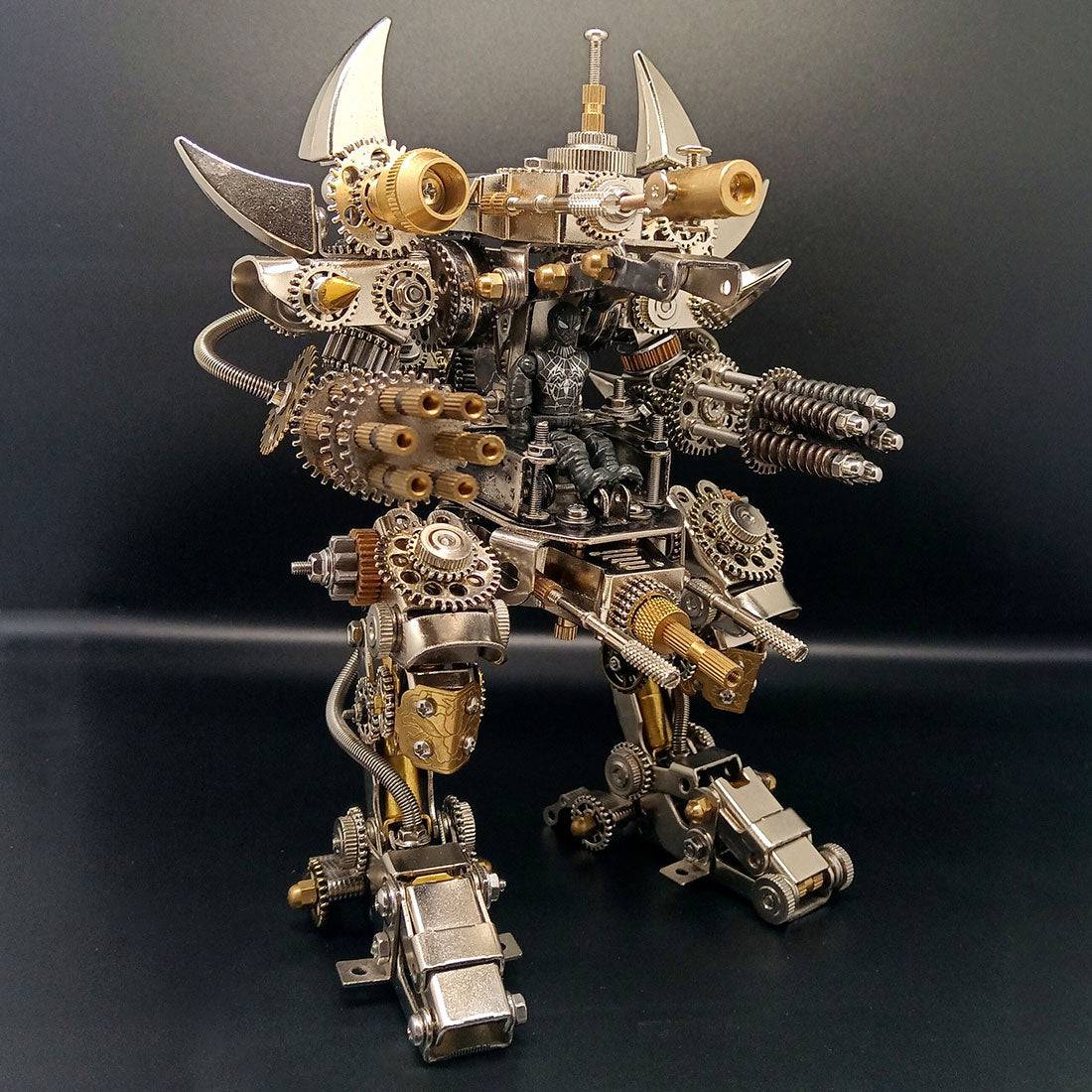 diy 3d metal fighting mecha model kit assembly crafts - diy-3d-metal ...