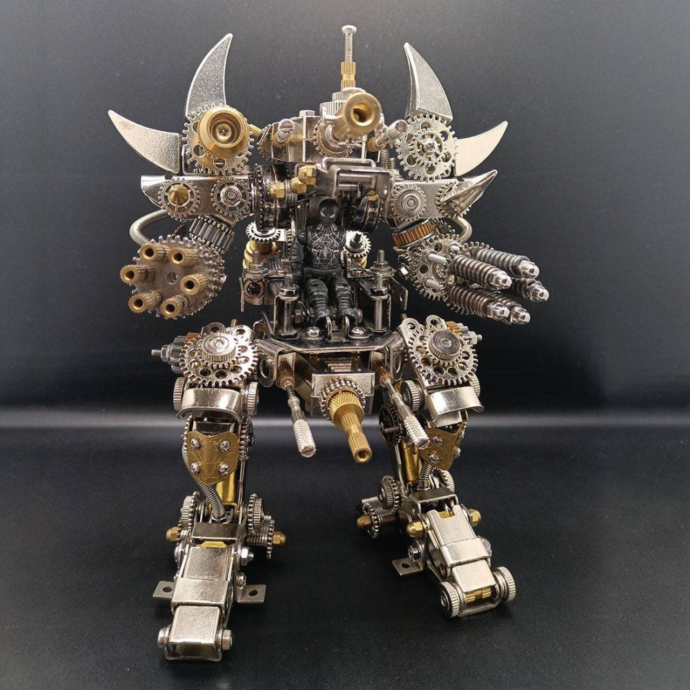diy 3d metal fighting mecha model kit assembly crafts - diy-3d-metal ...