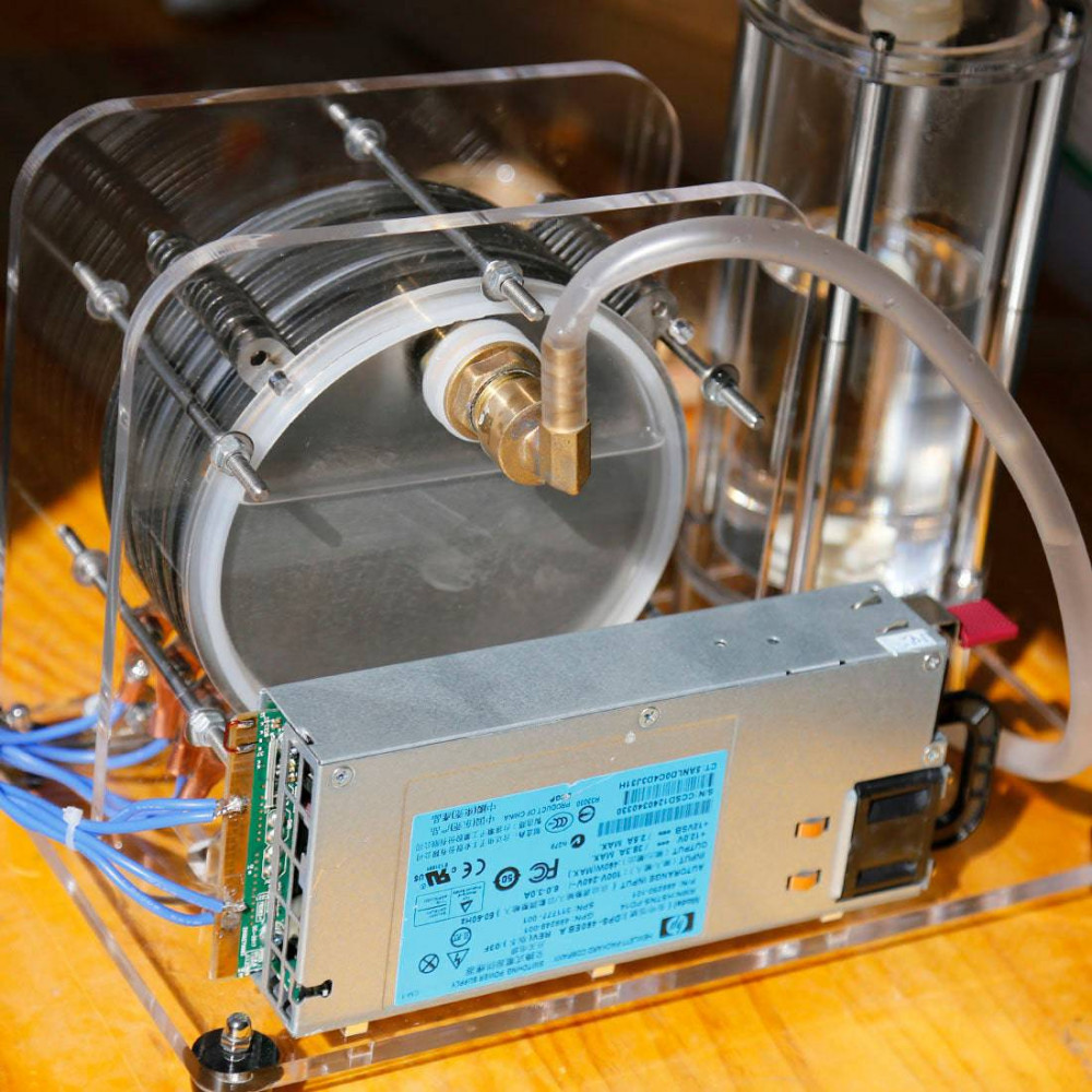 electrolysis of water generator heating process principle science ...