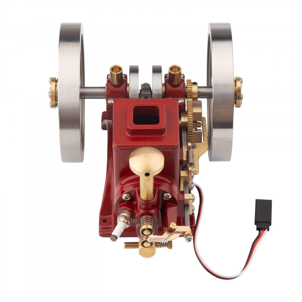 enjomor 6cc antique red hit and miss gas engine working model for sale ...