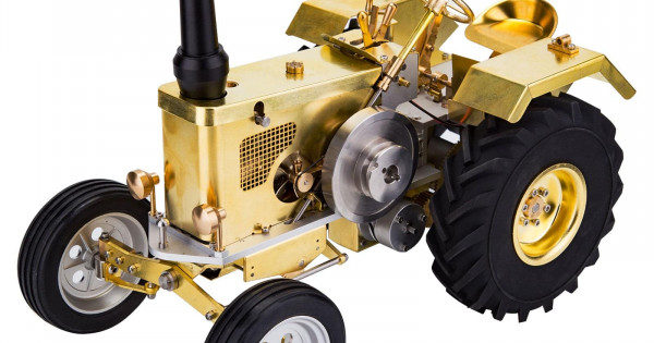 gas-powered agricultural farm tractor model with 1.6cc mini horizontal ...