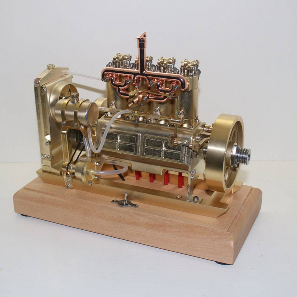 holt h75 tractor engine gas 12cc four-cylinder ohv engine scale model ...