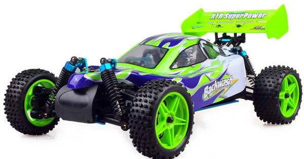 hsp 94166 rc car 1/10 scale 4wd nitro gas powered off-road buggy truck ...
