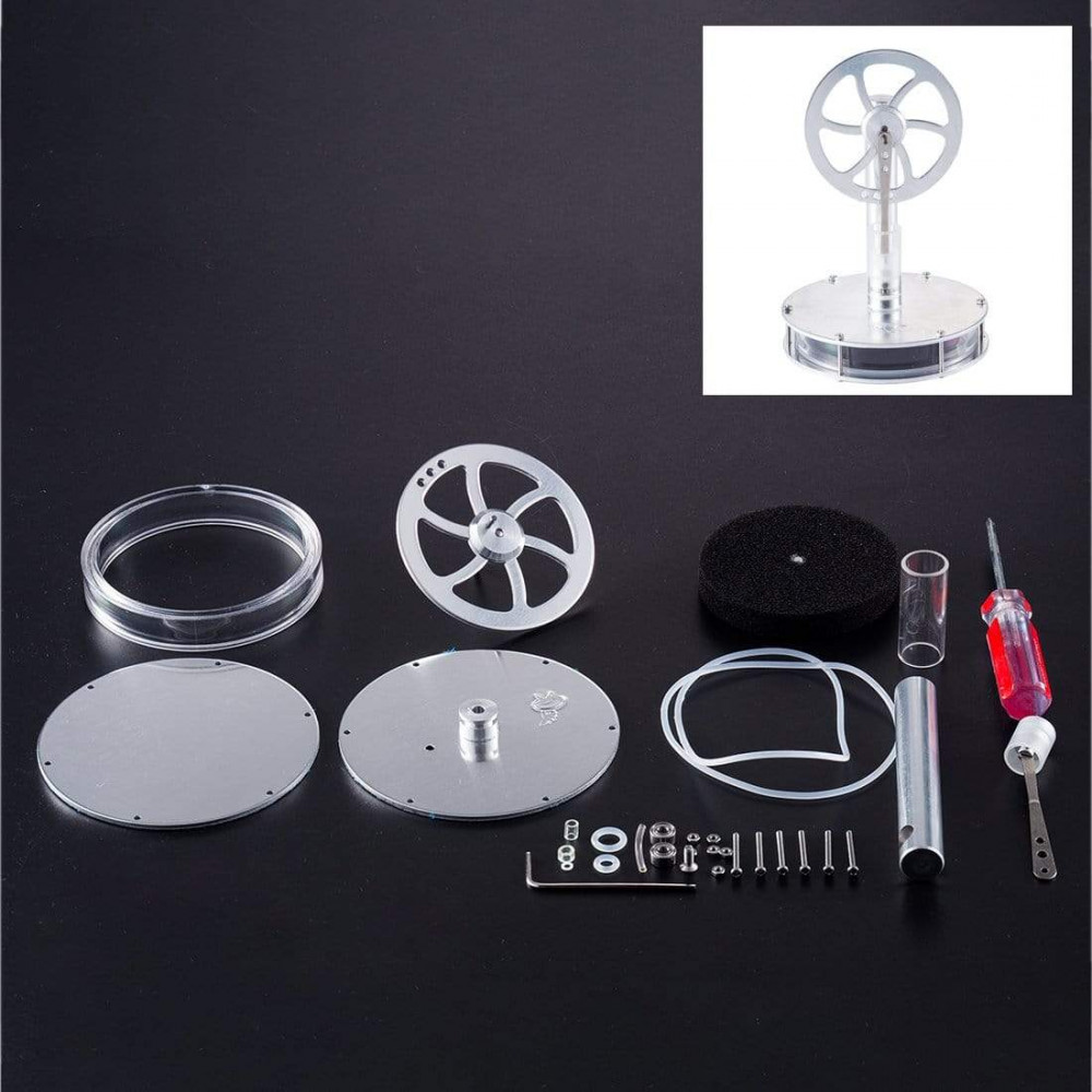 low temperature stirling engine kit motor steam heat education model ...