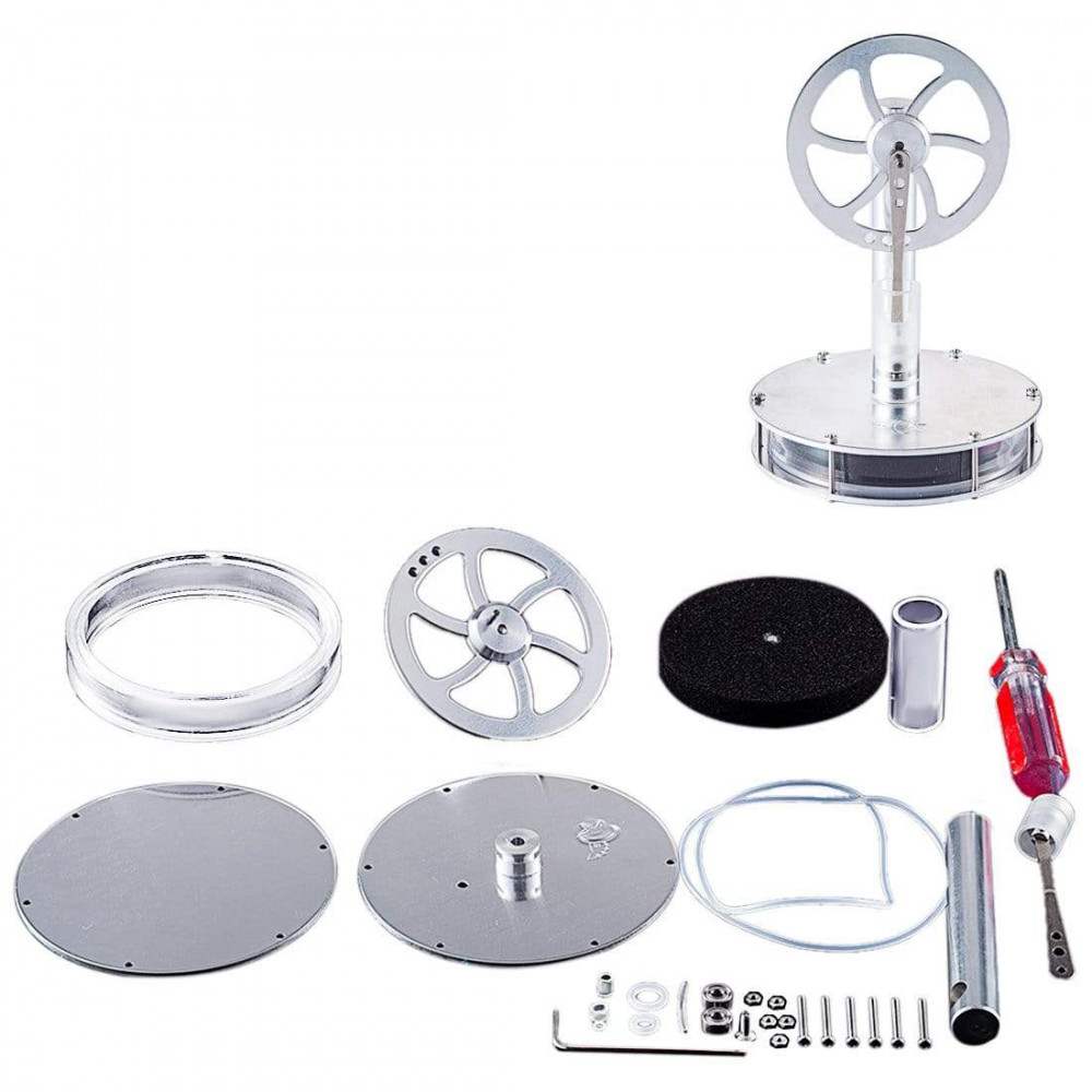 low temperature stirling engine kit motor steam heat education model ...