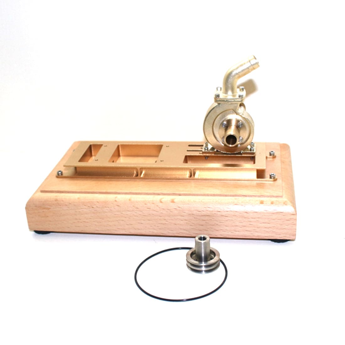 m16 wooden base with water pump upgrade kit for m16c mini vertical ...