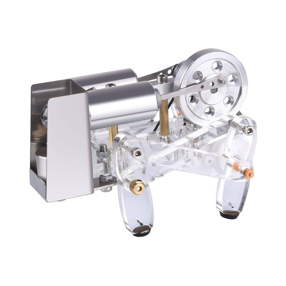 mechanical 4-legged beast robot stirling engine model science ...