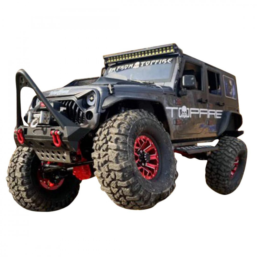 modified scx10 1/10 rc car 2.4g electric 4wd off-road crawler model car ...