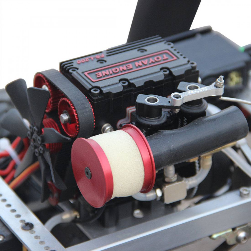 modified toyan fs-l200 1/10 2.4g 4ch nitro offroad crawler vehicle rc ...