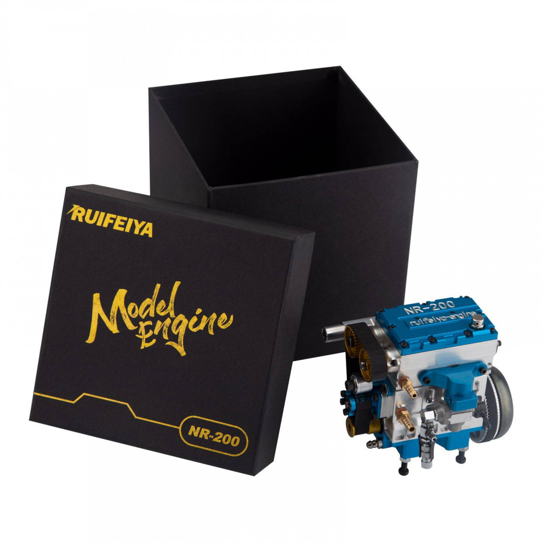 nr200 8.6cc 2 cylinder in-line four-stroke nitro engine motor water ...