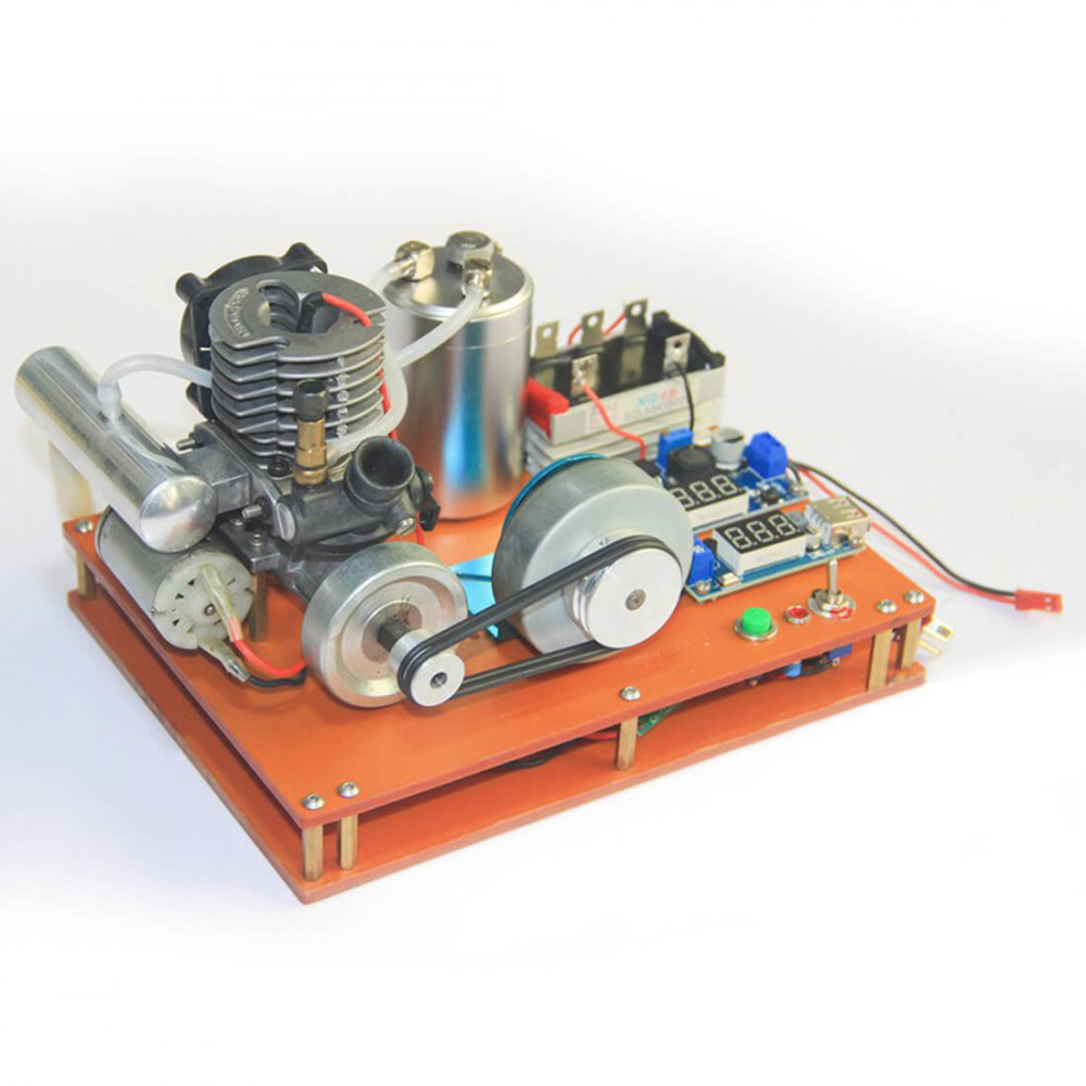 one-key-start modified 15-level methanol generator set dc 12v output ...