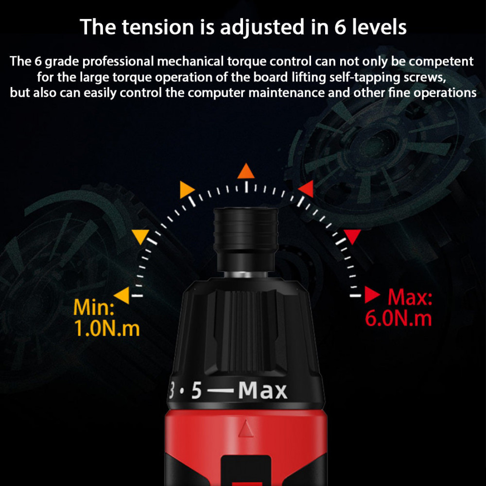 portable electric torque screwdriver set for model engine builders diy ...