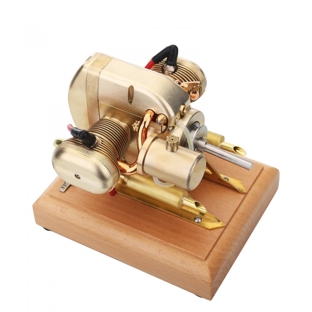 r90s gasoline flat-twin four-stroke miniature motorcycle engine model 3.2cc ice engine - r90s ...