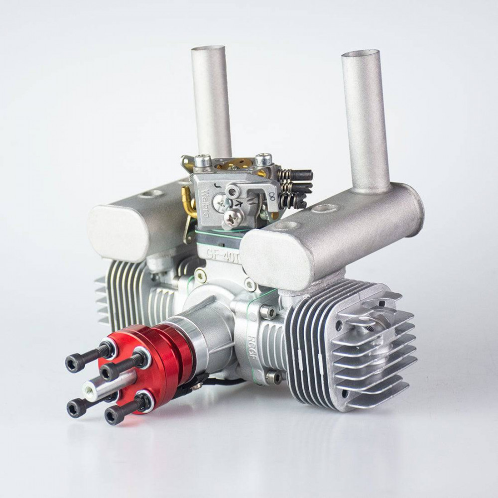 rcgf 40cc 8500rpm gasoline twin air cooled double-cylinder 2-stroke ...