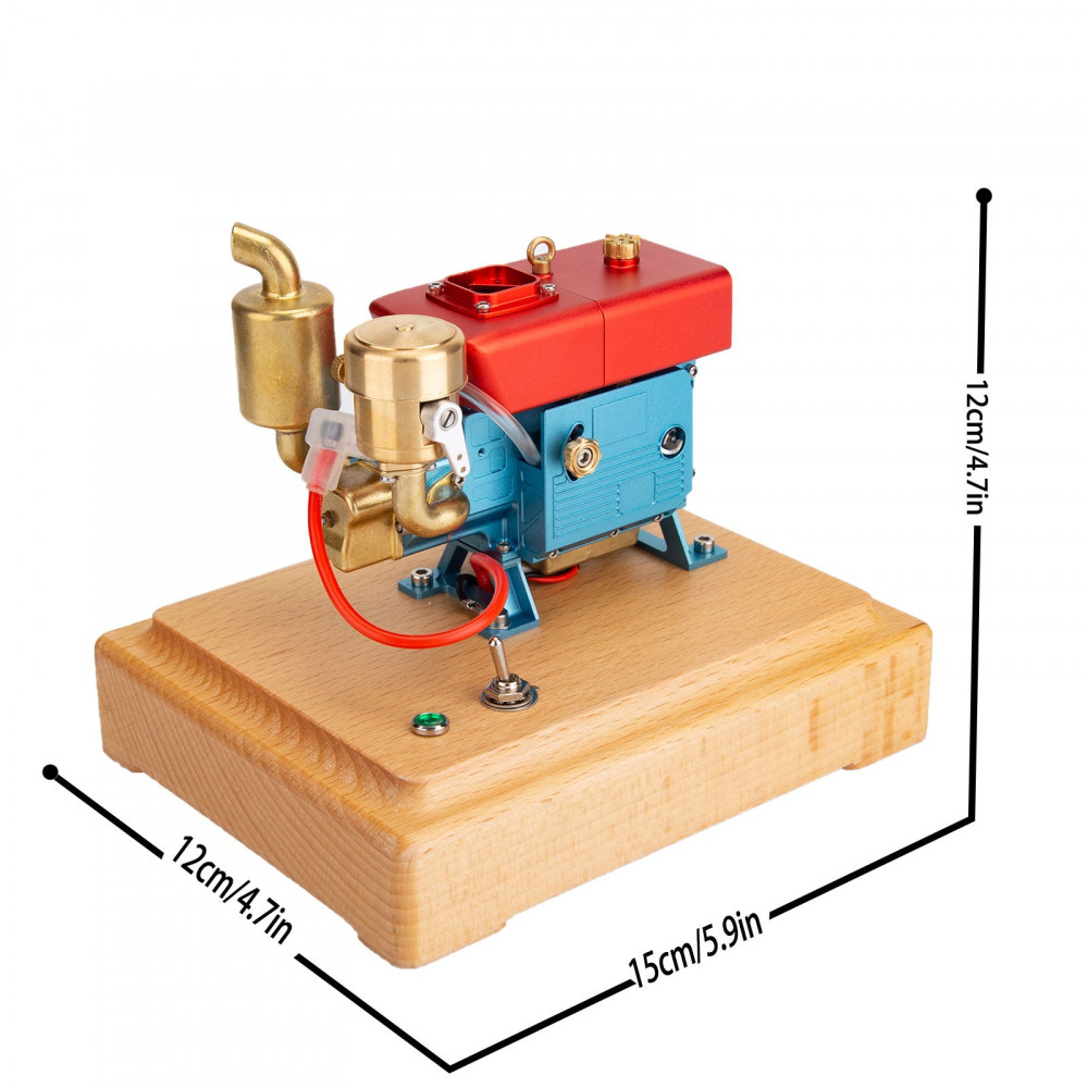 retrol musa 2.2cc four-stroke one-cylinder tractor gas engine model for ...