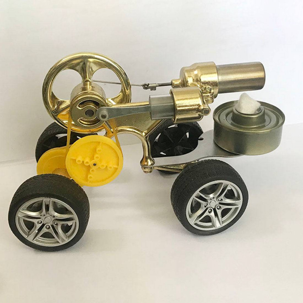 running car motor single cylinder stirling engine model toy - running ...