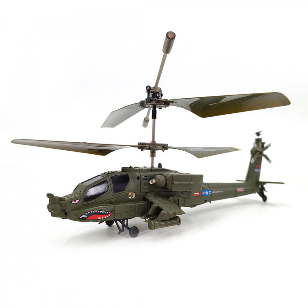 s109h 2.4g rc 3ch apache rc helicopter dual-prop gyro stabilized ...