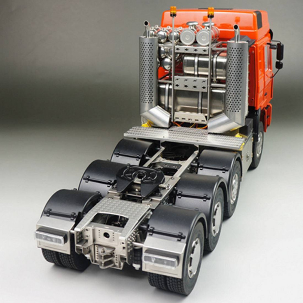 scaleclub 1/14 rc semi-trailer truck heavy construction machinery ...