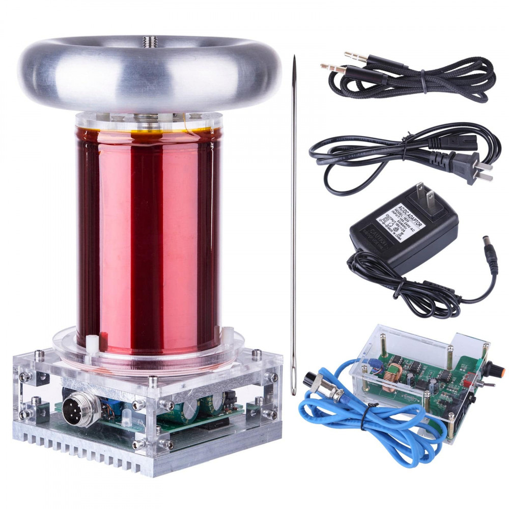 stark 220v tesla coil musical engine with arc extinguishine integrated ...