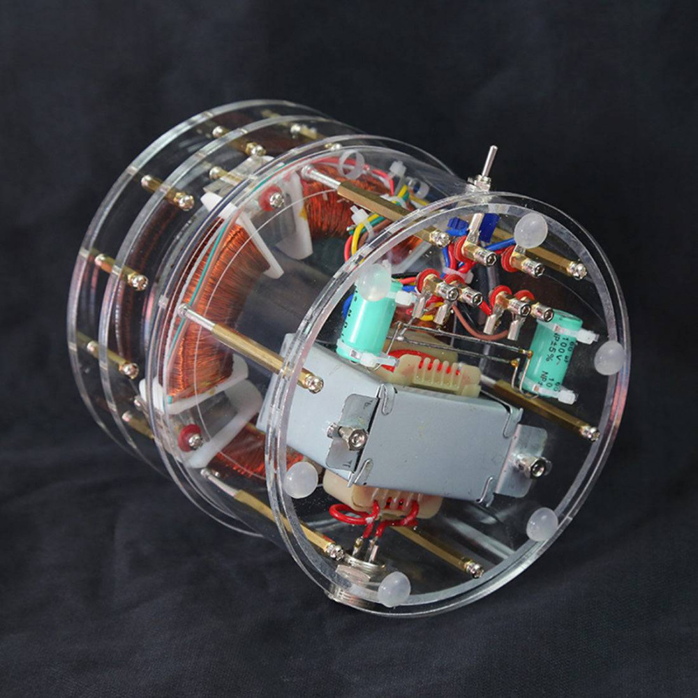 stark tesla's rotating egg of columbus ac motor tesla coil motor - 10198