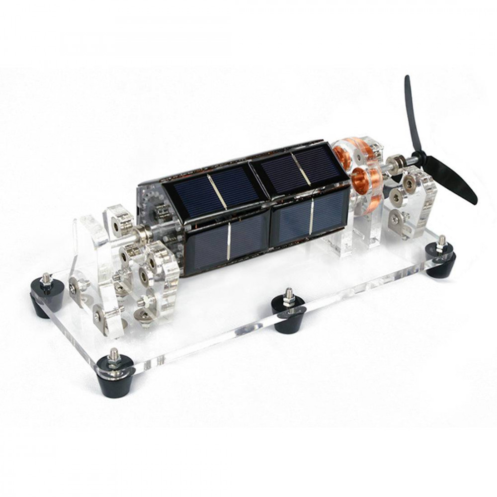 stark u-shaped six sides solar motor science model with blades - stark ...