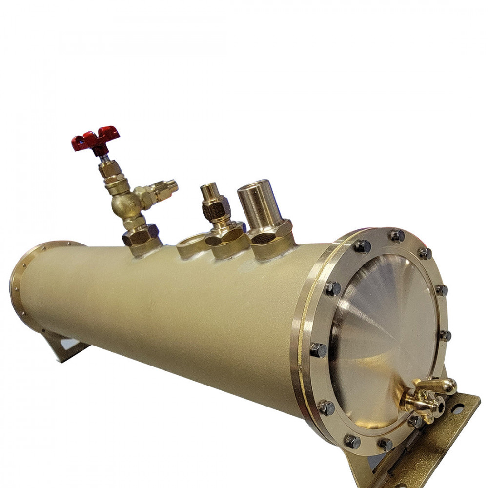 steam condensate pot for kacio steam engine ws100l/ws100xl horizontal ...