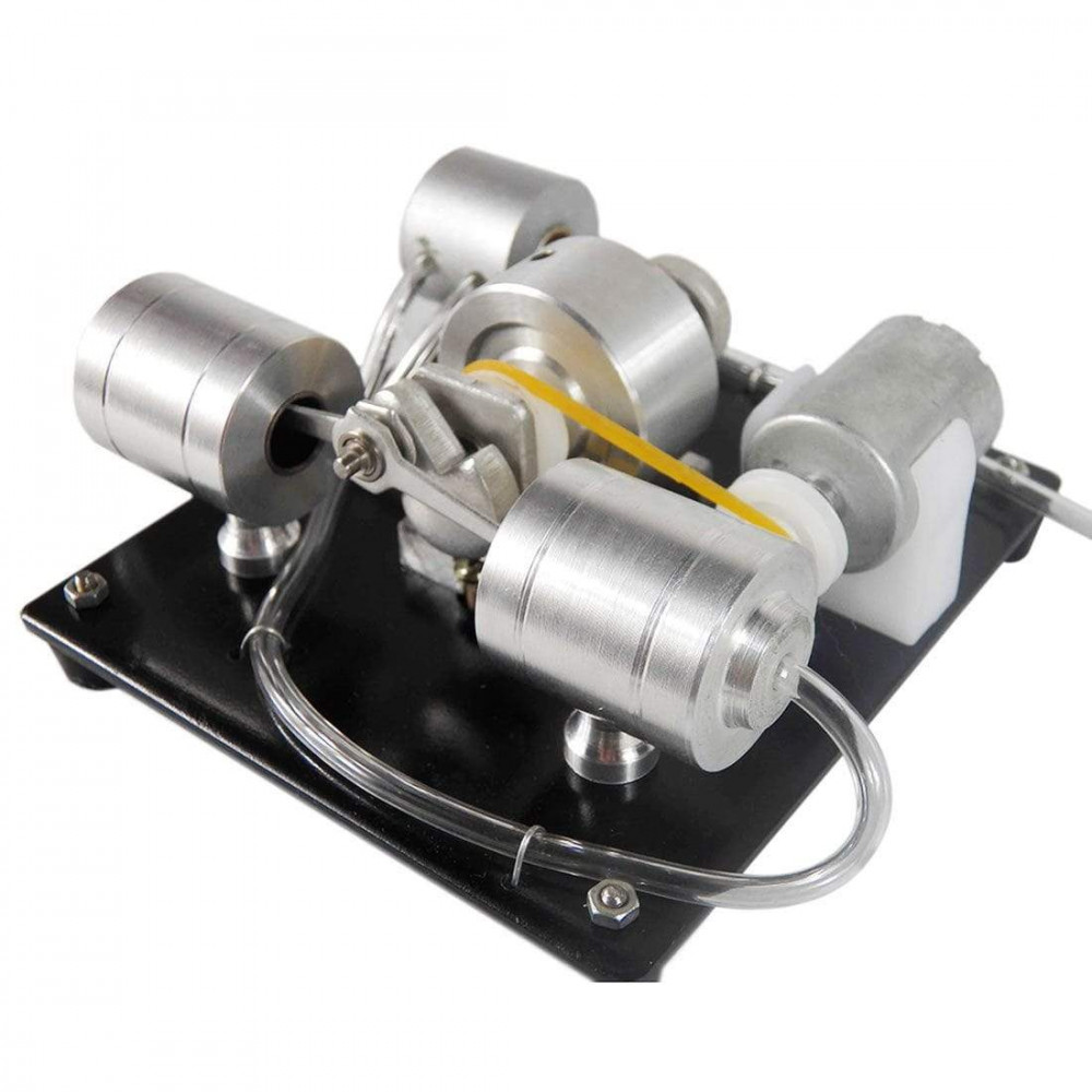 steam engine model electric generator science experiment lighting kit ...