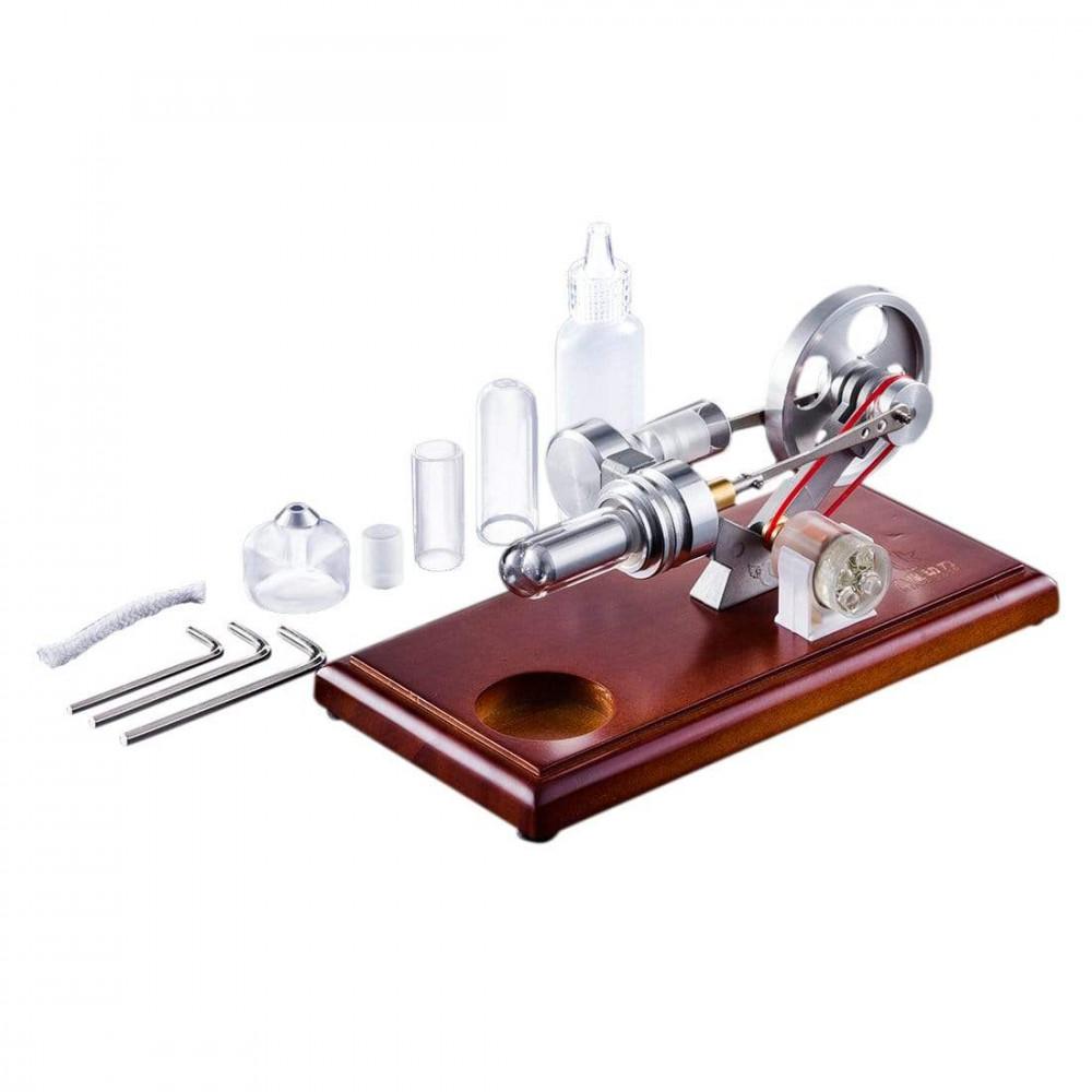 stirling engine kit hot air engine model education toy electricity ...