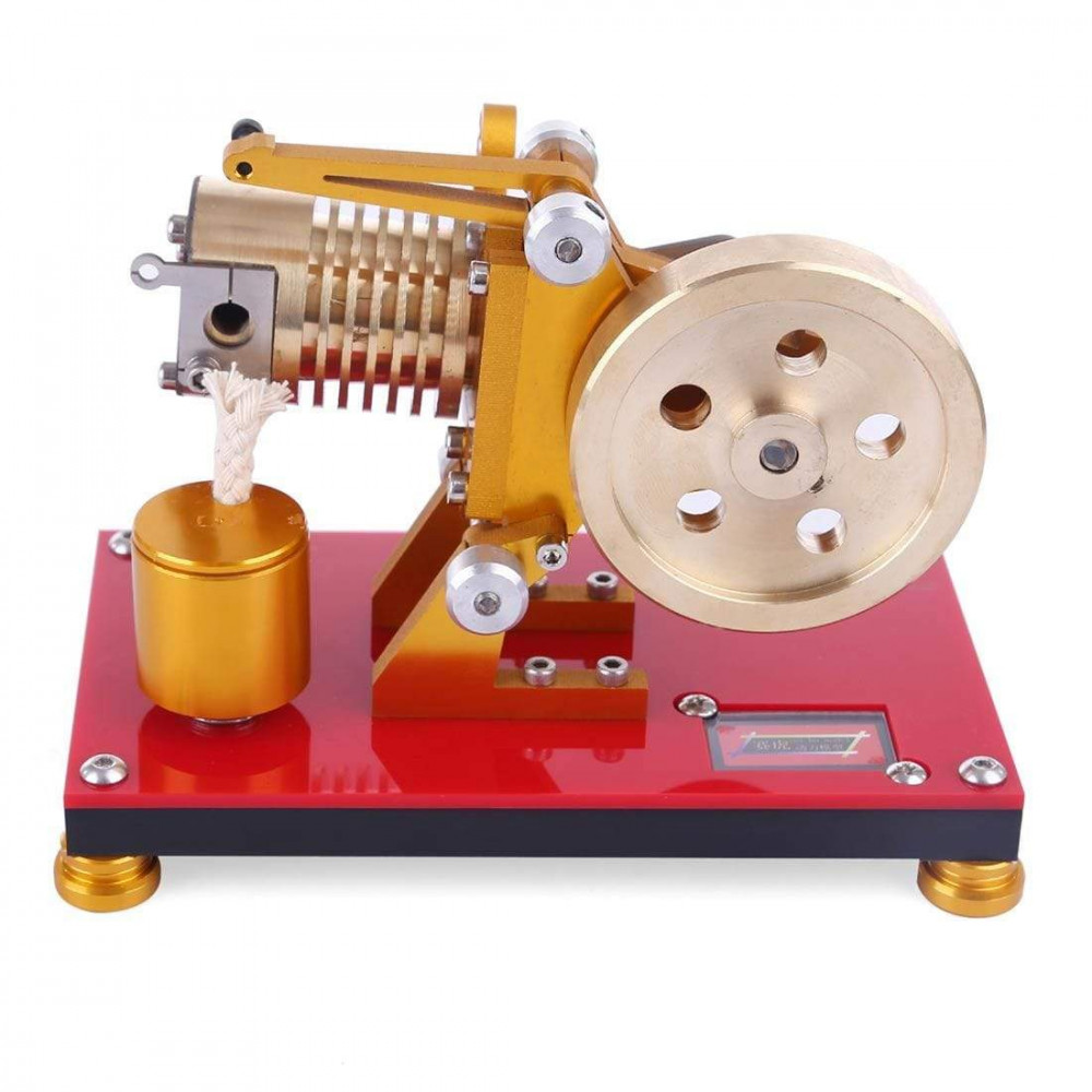stirling engine model kit aluminum alloy anodized flame engine ...