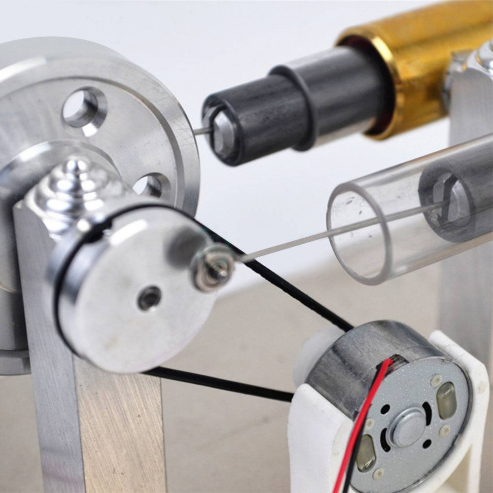 stirling engine model metal single cylinder external combustion ...