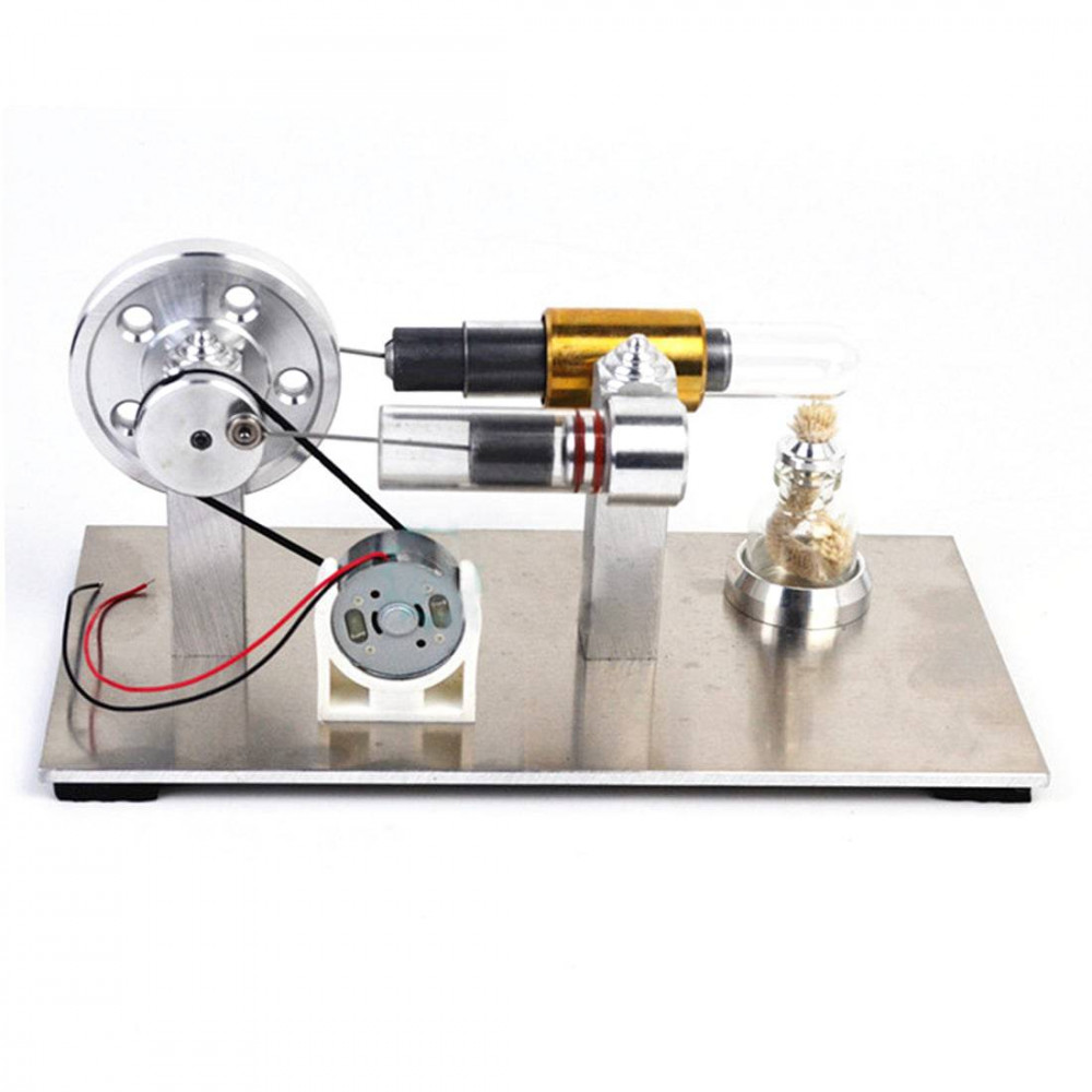 stirling engine model metal single cylinder external combustion ...