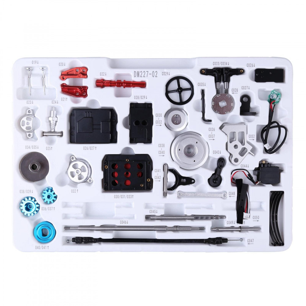 teching assembly vintage classic car metal mechanical model toy with ...
